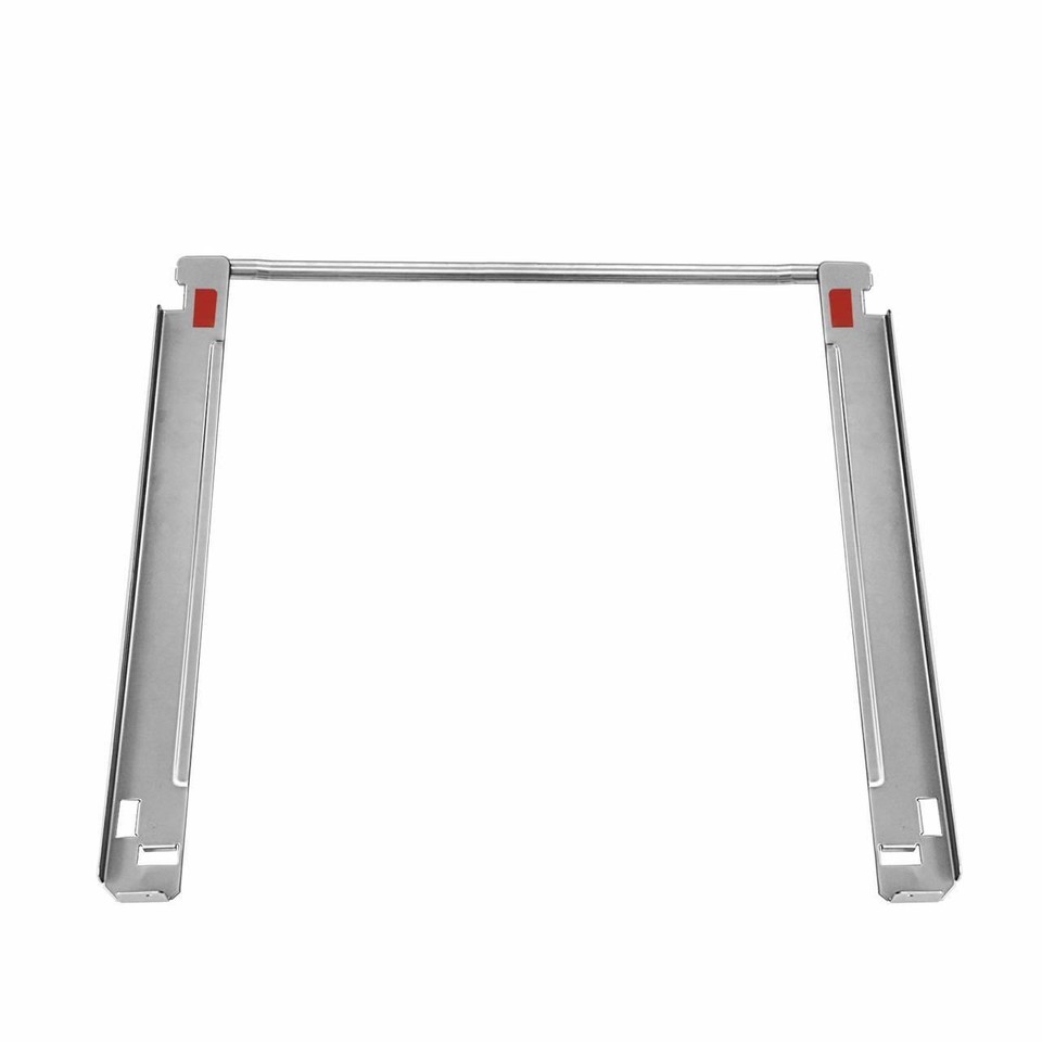 KSTK2 29 Inch Stacking Kit Chrome Steel Compatible with LG Washer Dryer ...