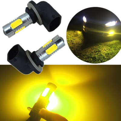 2 Golden Yellow 881 889 898 894 LED Bulbs for Car Pickup Truck Driving ...