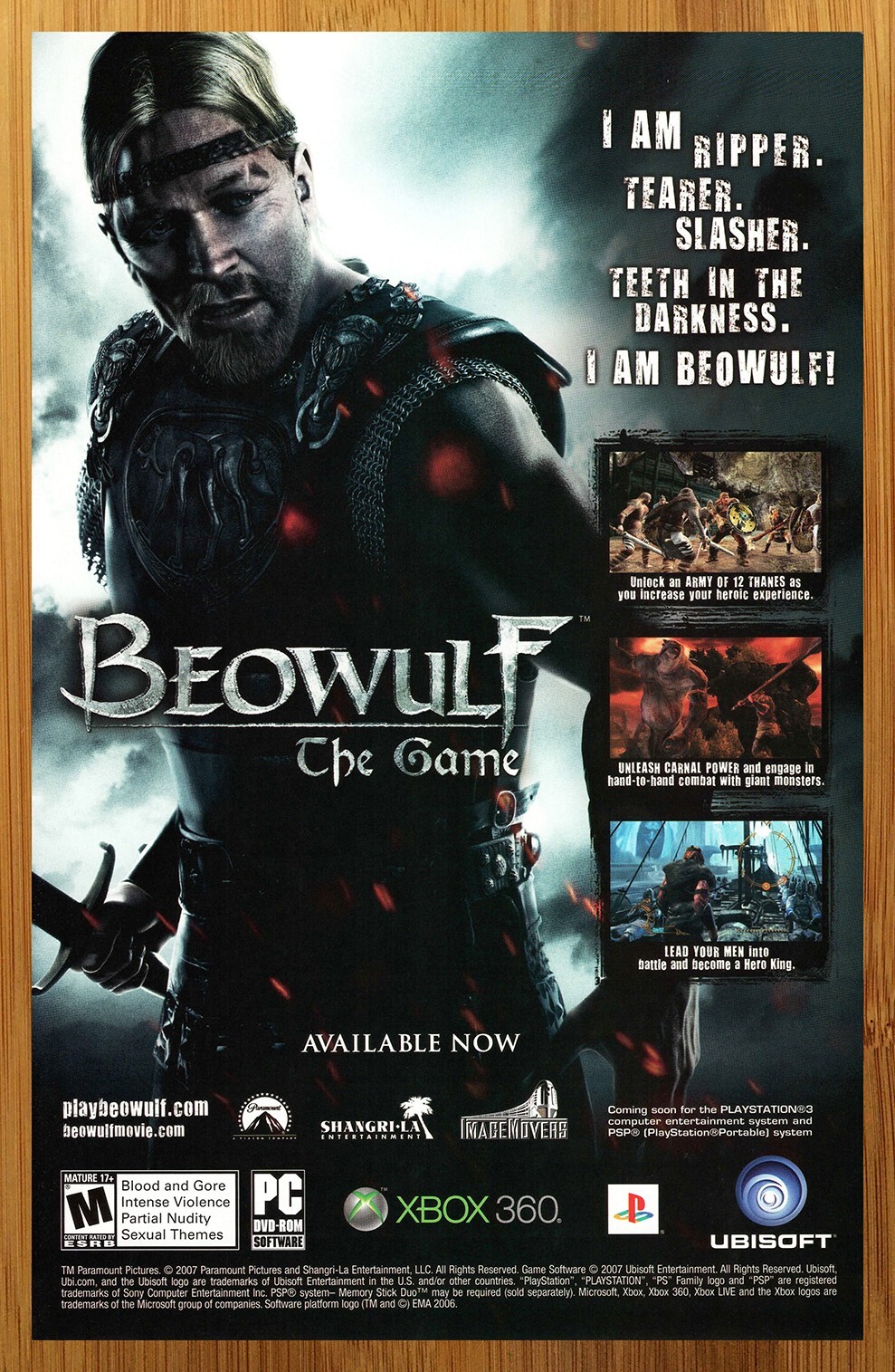 Beowulf 2007 Poster