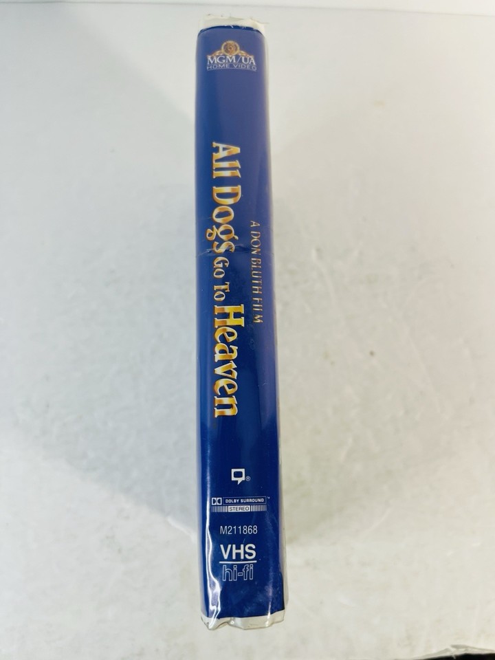 All Dogs Go to Heaven (VHS, 1994) Tested | eBay