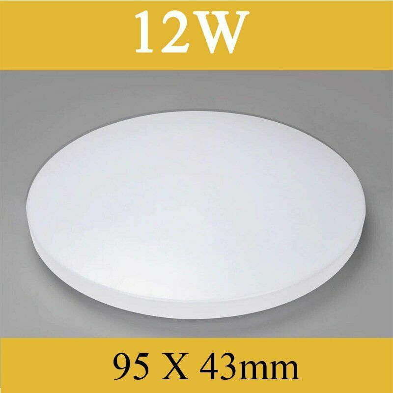 Round LED Surface Mount Fixture Ceiling Light Kitchen Bedroom Panel ...
