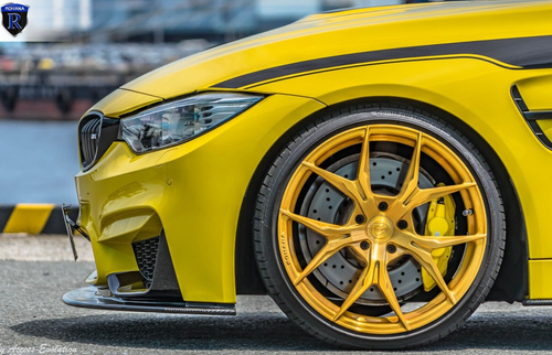 19" Rohana RFX5 Gold 19x8.5 / 19x11 Wheels for BMW 3 SERIES F30 G20 ...