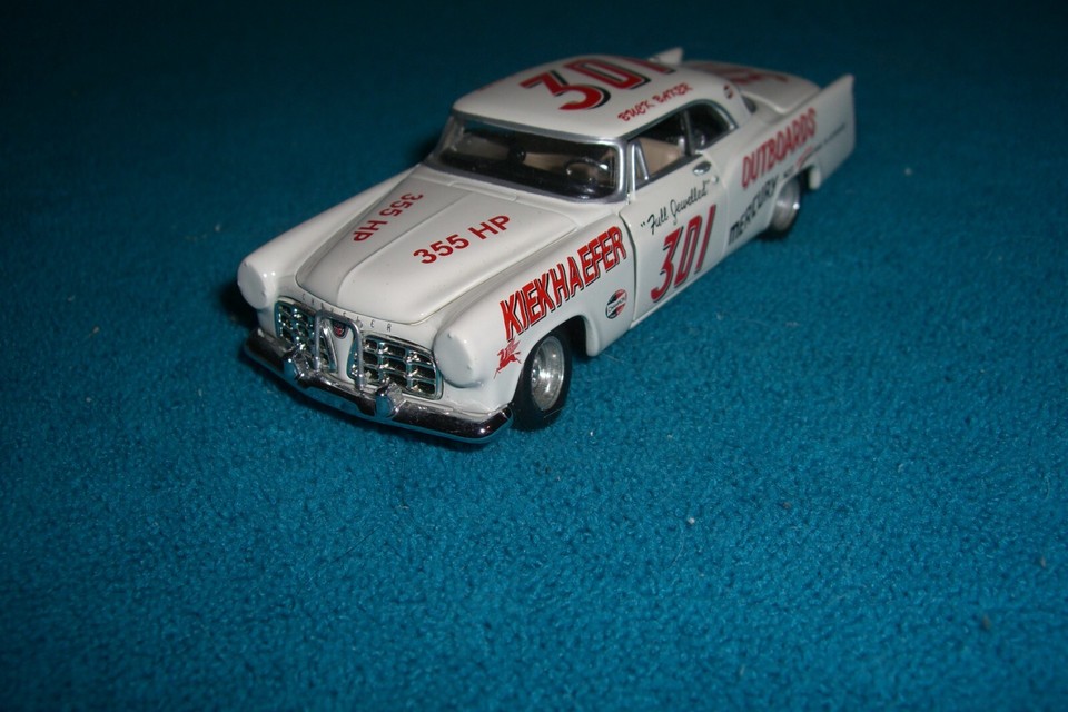 Team Caliber BUCK BAKER 1956 CHRYSLER 300B 1:43 Rare Oval Track Stock ...