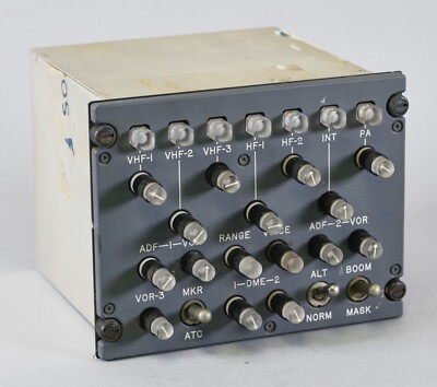 Boeing 747-300 VHF Control Panel G3164AA Gables Engineering | eBay
