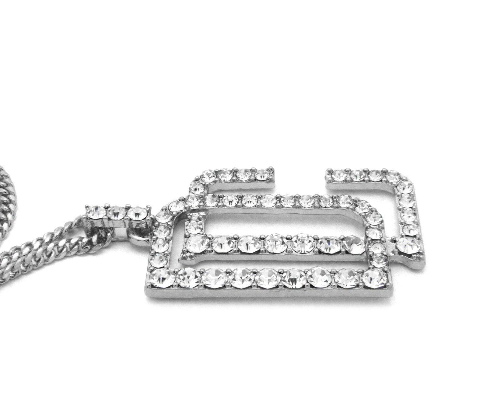 HIP HOP MEEK MILL DREAM CHASERS DC PENDANT & 24" BOX, CUBAN CHAIN BLING ...