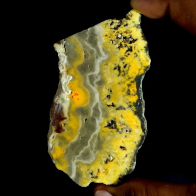 Bumble bee Jasper, slab, cabbing rough, lapidary, gemstone, orange, black,#R506 | eBay