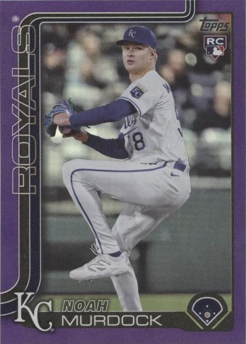 2025 Topps Update Series - Noah Murdock #US134 Purple Rainbow Foil /250 ...