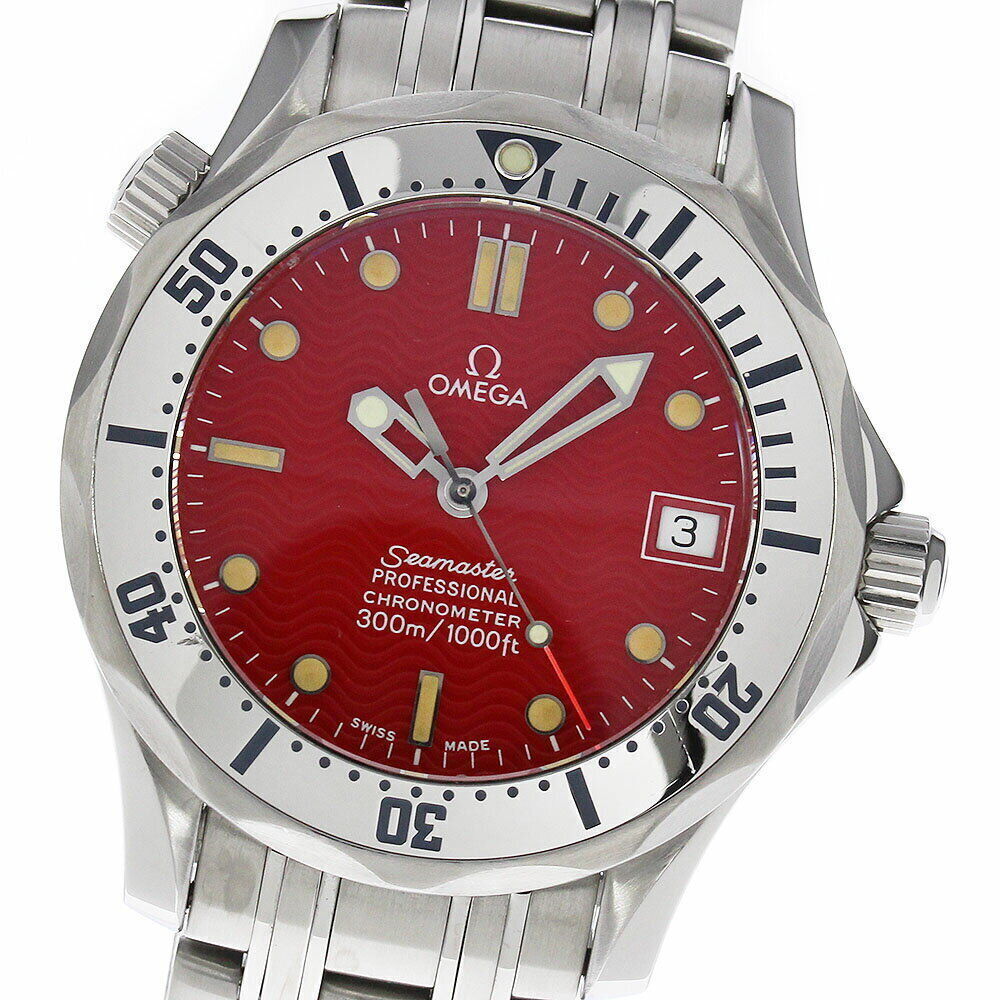 OMEGA Seamaster Red Men's Watch - 2552.61 for sale online | eBay Australia