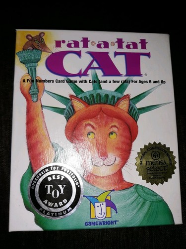 Gamewright Rat-A-Tat-Cat Card Game Ages 6 & Up Family Fun Numbers | eBay