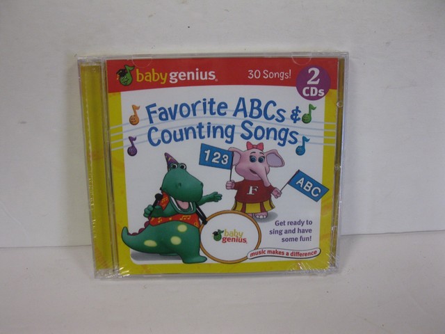 Baby Genius CD Lot Favorite ABCs & Counting, Children, Toddler Tunes ...