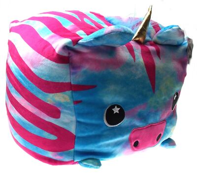 Moosh Moosh Squared Aurora Zebra Soft Plush Buddies Stuffed Animal ...