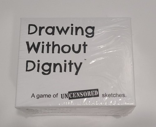 Drawing Without Dignity Game Uncensored Sketches Ages 17+ | eBay