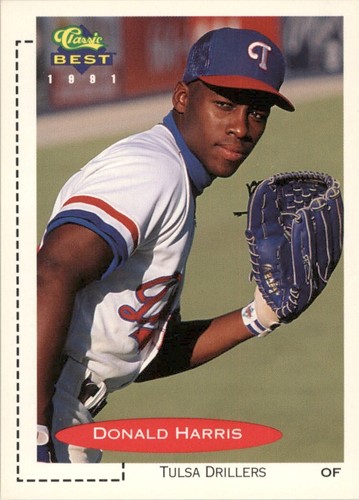 1991 Classic Best Donald Harris Tulsa Drillers #12 Baseball Card | eBay