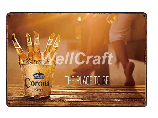 20x30 Corona Extra Beer Metal Wall Poster Signs Pub Bar Home Decor | eBay