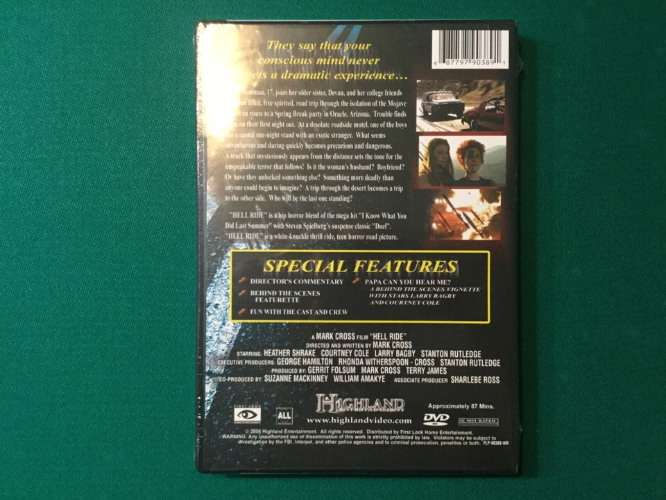 Hell Ride with Heather Shrake : New DvD Horror / Suspense Movie ...