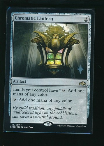 MTG Chromatic Lantern FOIL Guilds of Ravnica Pack Promo 233/259 | eBay