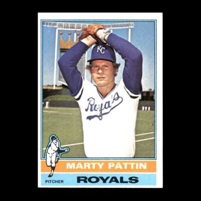 Marty Pattin 1976 Topps Kansas City Royals #492 Vintage GM! | eBay