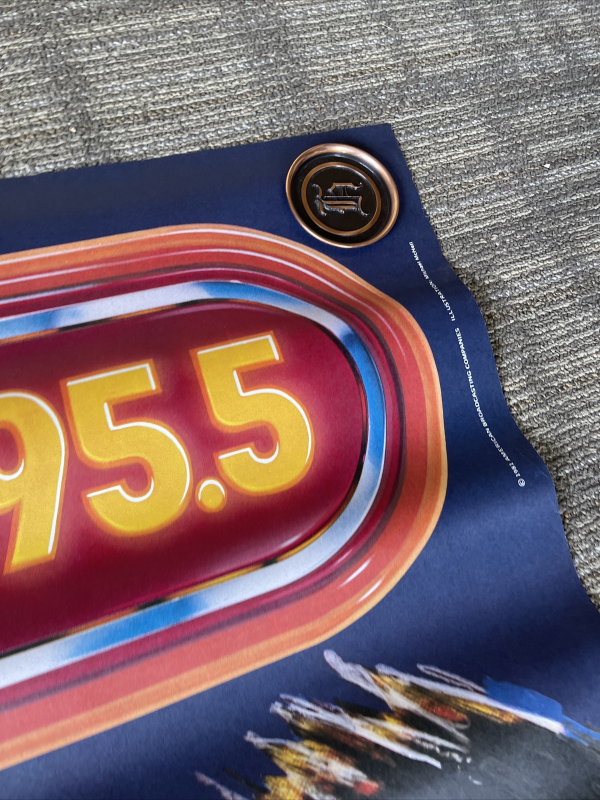 #138 1981 Rolling Stones WPLJ 95.5 Radio Station Promo Poster 29.5 X 40 ...