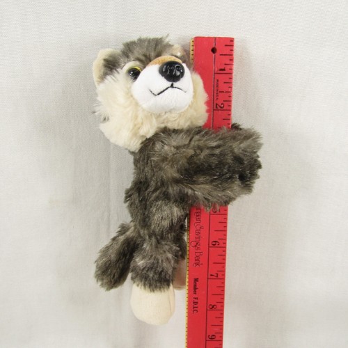Wild Republic Slap Bracelet Wrist Huggers Wolf Plush Coyote Husky ...