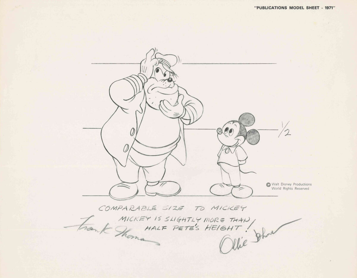 Pete Mickey Mouse Drawing