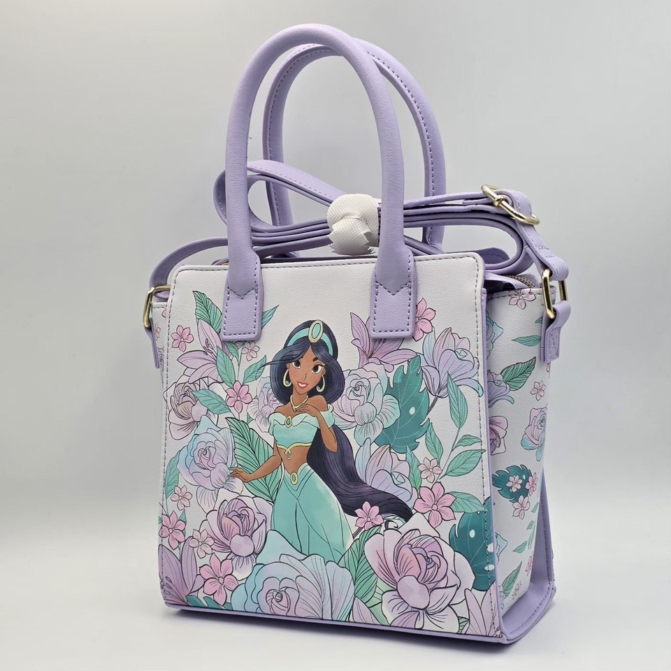 Loungefly Disney Princess Jasmine Floral Mini Satchel Bag New | eBay