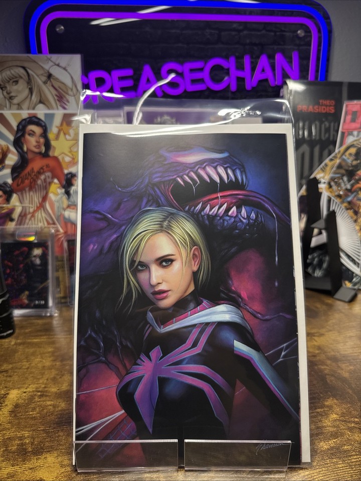 ALL-NEW SPIDER-GWEN GHOST SPIDER 1 SHANNON MAER Virgin Variant LTD 1000 ...