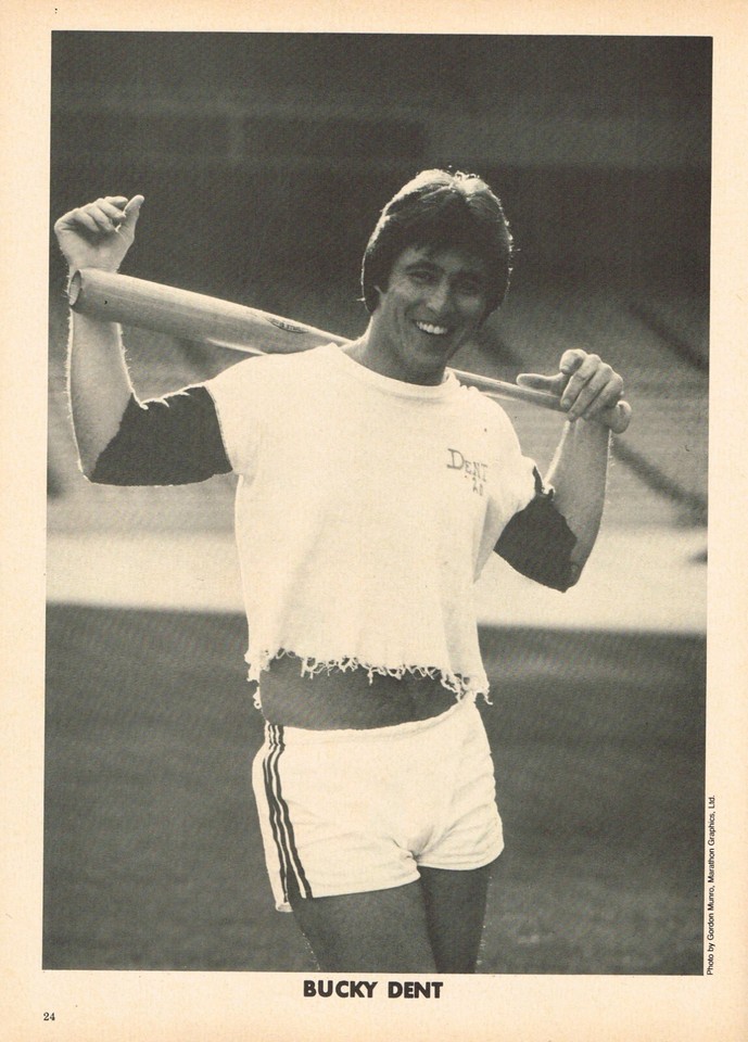 Billy, Bobby Alessi - Bucky Dent - 11" x 8" Teen Magazine Pinup Mini ...