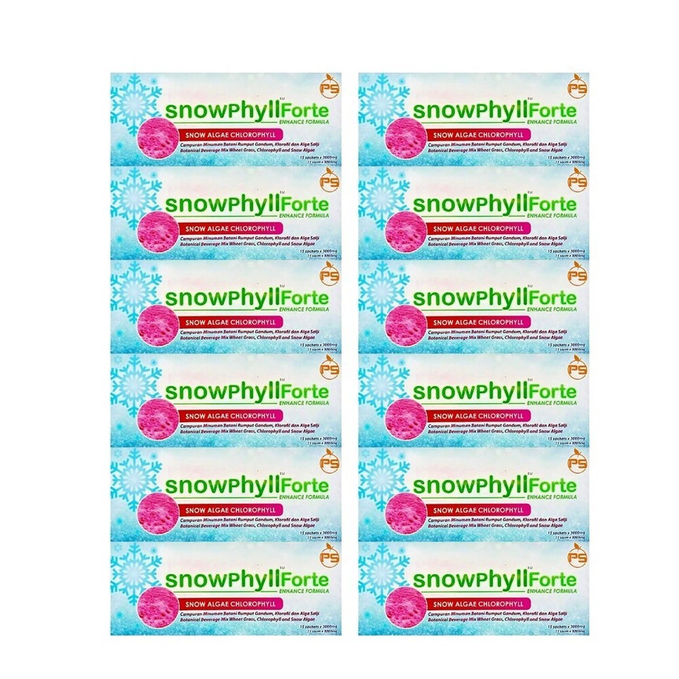 Up to 12x Phytoscience Snowphyll Forte Snow Algae Detox Relief ...