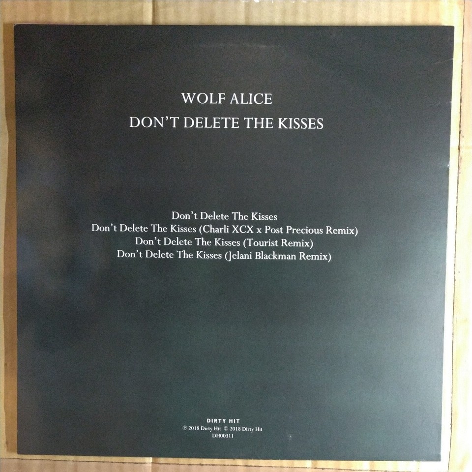 Wolf Alice / Don't Delete The Kisses 2018 Dirty Hit DH00311 Record ...