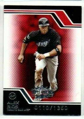 2008 Topps Triple Threads #114 Alex Rios Toronto Blue Jays Baseball ...