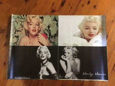 marilyn munroe poster screen legend classic movie actress mancave print ...