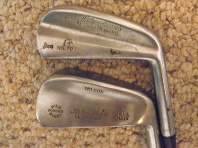 Vintage women right handed pyratone Wilson Helen Hicks irons 2 and 5 | eBay