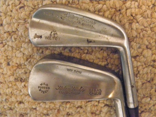 Vintage women right handed pyratone Wilson Helen Hicks irons 2 and 5 | eBay