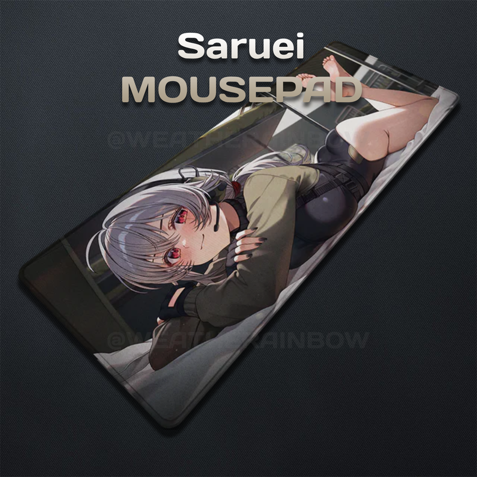 Gamersupps GG Waifu Vtuber Collab: Saruei Mouse Pad - IN HAND! | eBay