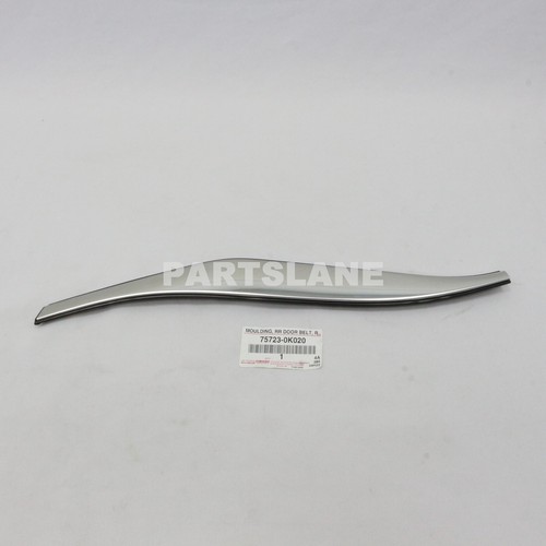 75723-0K020 Toyota OEM Genuine MOULDING RR DOOR BE | eBay