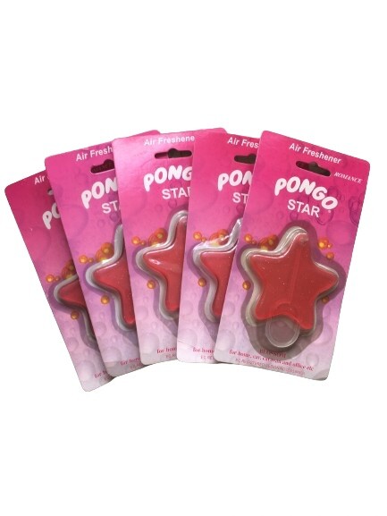 20 PACKS PONGO STAR GEL 3D HANGING CAR ROMANCE AIR FRESHENERS,BLOSSOM ...