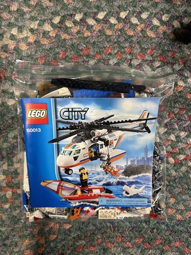 LEGO 60013 Coast Guard Helicopter 100% Complete With Manual And ...
