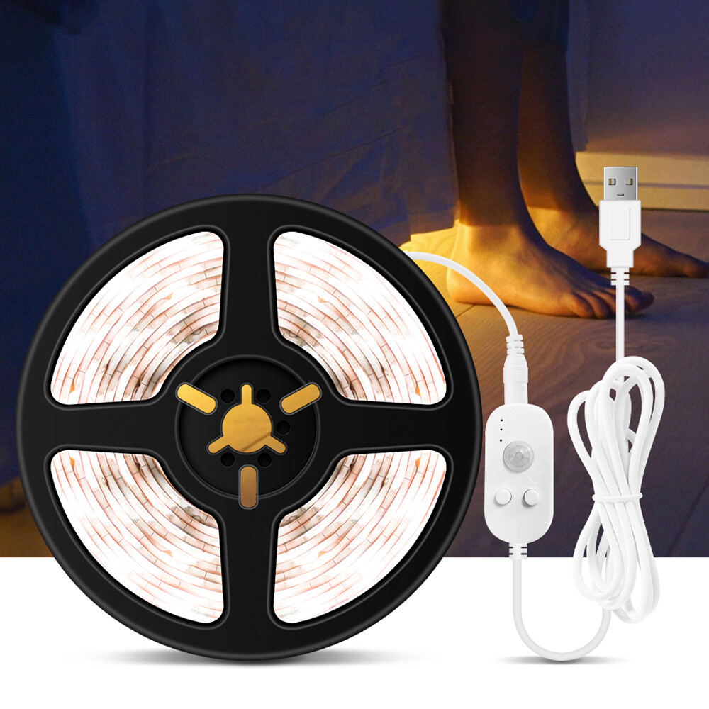 USB Dimmable LEDs Strips PIR Motion 4m 240LEDs Rope for S6P1 | eBay