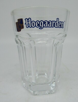 Small Hoegaarden Belgian Ale Hexagon Shaped Beer Shot Sample Glass | eBay