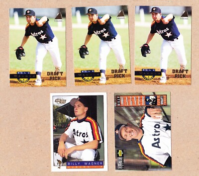 9 Billy Wagner 1994 Rookie cards Houston Astros BV $32.50 | eBay