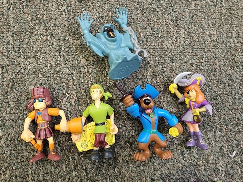 Lot Of 5 Scooby Doo Pirate Crew Mystery Mates Figures Hanna-Barbera | eBay