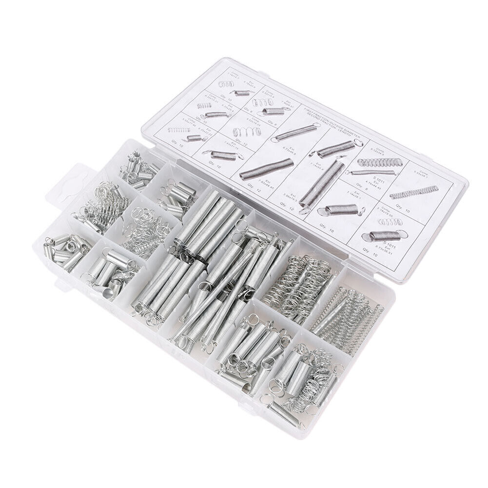200pcs Small Metal Loose Steel Coil Springs Assortment Assorted Box ...