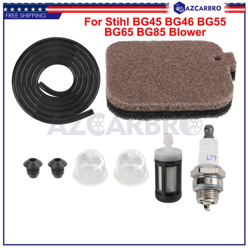 For Stihl BG45 BG46 BG55 BG65 BG85 Blower Spark Plug Air Fuel Filter ...