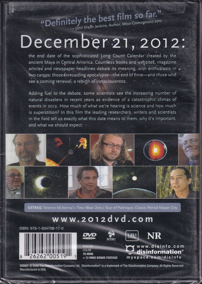 2012: SCIENCE OR SUPERSTITION (DVD 2009) (Z3) 826262005191| eBay