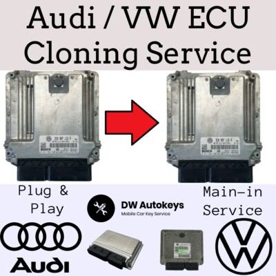 Volkswagen / Audi ECM ECU MAIL IN Cloning SERVICE / Plug and Play Bosch ...