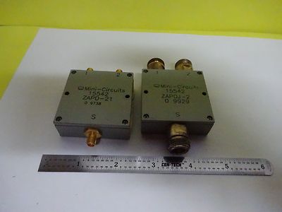 RF MICROWAVE FREQUENCY SPLITTER MINI CIRCUITS ZAPD-21 ZAPDJ-2 AS IS BIN ...