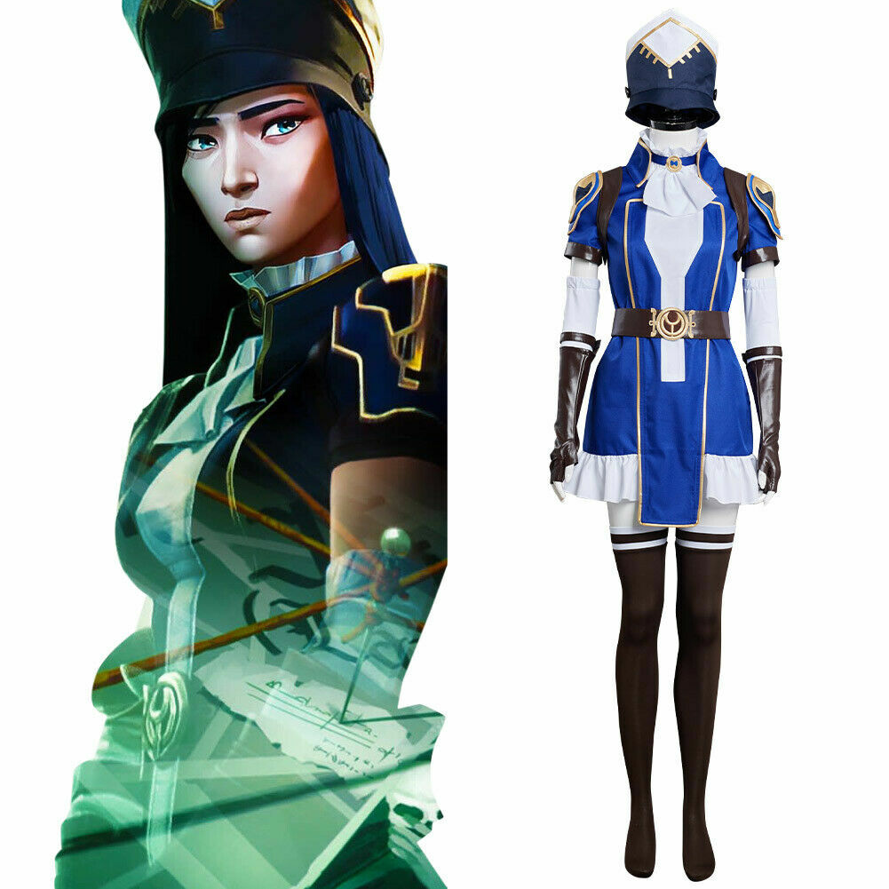 Caitlyn the Enforcer Cosplay Costume Arcane: League of Legends Outfits ...
