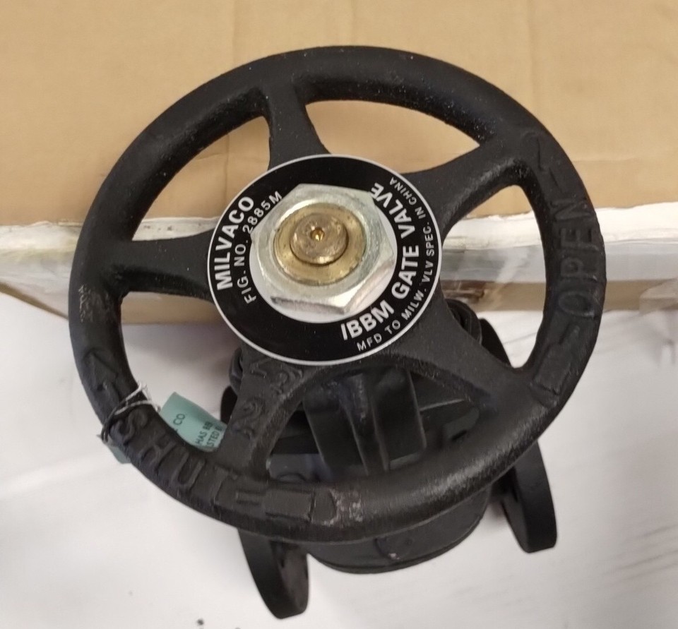 New. Milwaukee 2885-M 2 1/2 Gate Valve,Class 125, 2-1/2 In. | eBay