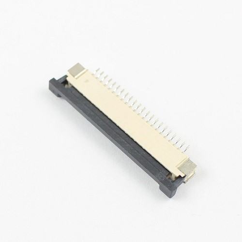 5Pcs FPC FFC 1mm 1.0mm Pitch 22 Pin Drawer Type Connector Top Contact # ...