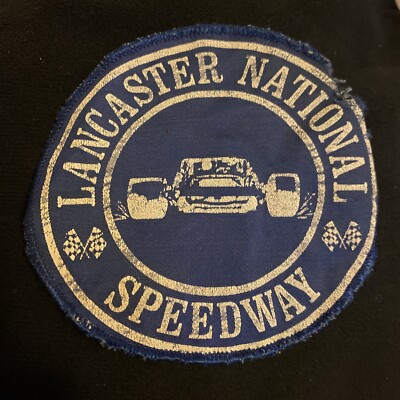 VTG LANCASTER NATIONAL SPEEDWAY Sew On Patch | eBay